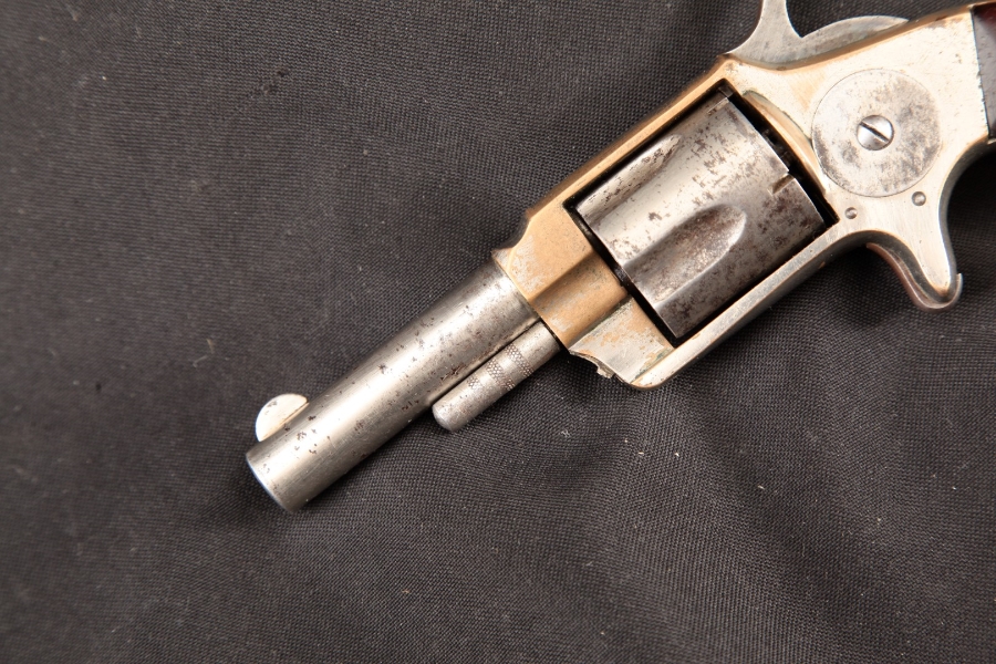 J. Rupertus Arms Nero Spur Trigger Pocket Pistol, Nickel 2 5/8