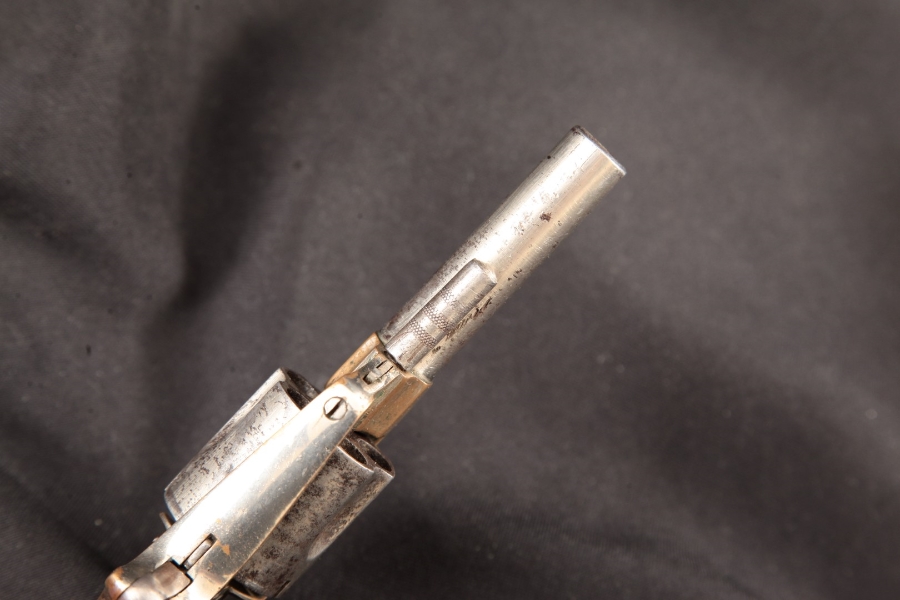 J. Rupertus Arms Nero Spur Trigger Pocket Pistol, Nickel 2 5/8