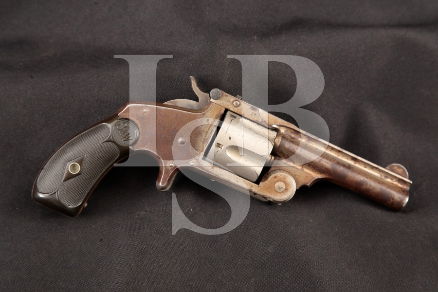 Smith & Wesson S&W .38 Single Action 2nd Model Top Break Revolver ...