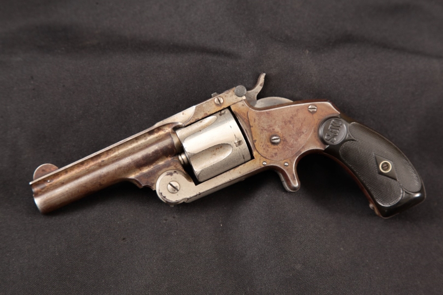 Pictures: Smith & Wesson S&W .38 Single Action 2nd Model Top Break ...