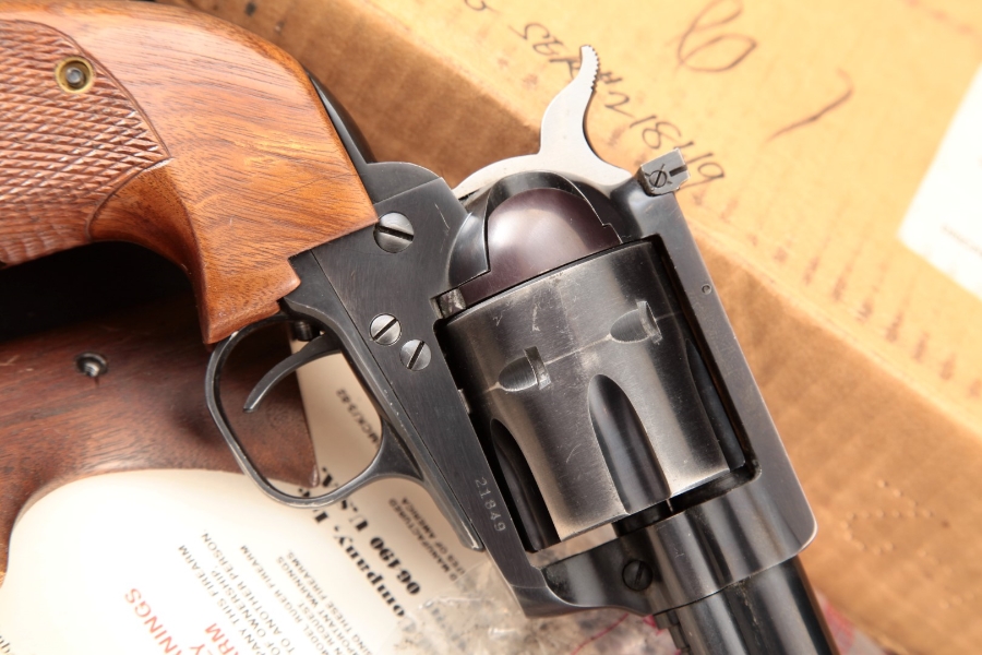 Ruger Old Model Blackhawk 3 Screw Flattop & Transfer Bar Safety, Blue ...