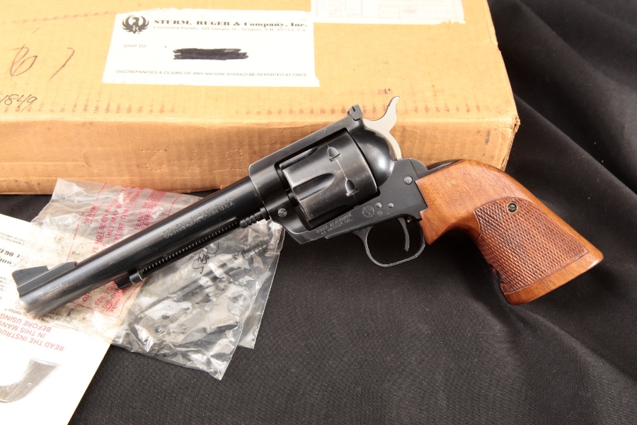 Ruger Old Model Blackhawk 3 Screw Flattop & Transfer Bar Safety, Blue ...