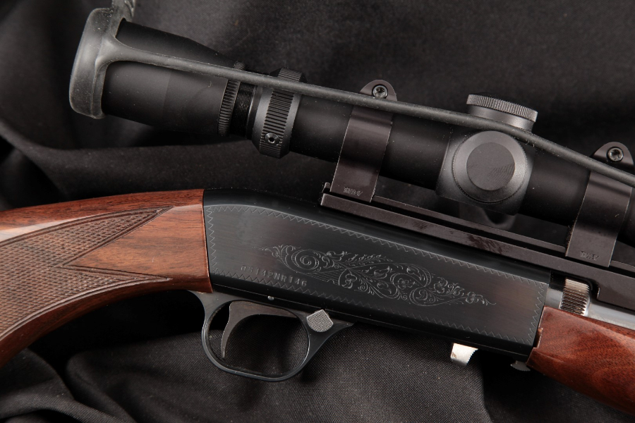 Browning Model Sa-22 Sa22 Grade I, Blue 19 1/4" Semi-Automatic Takedown ...