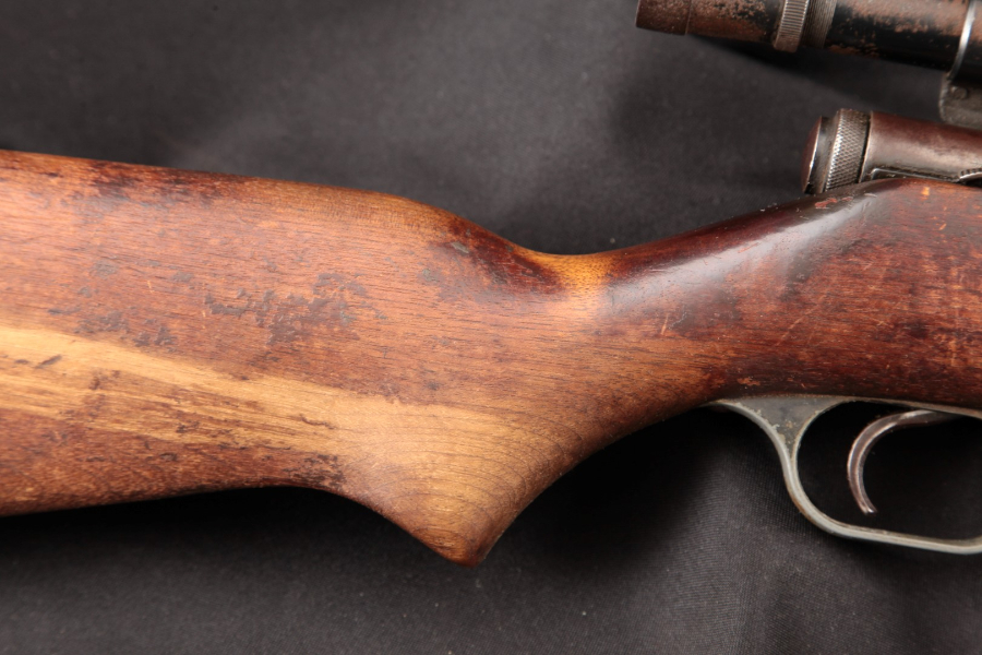 Stevens Springfield Model 87A Gill Rifle (Savage Model 6B), Blue 22 ½ ...