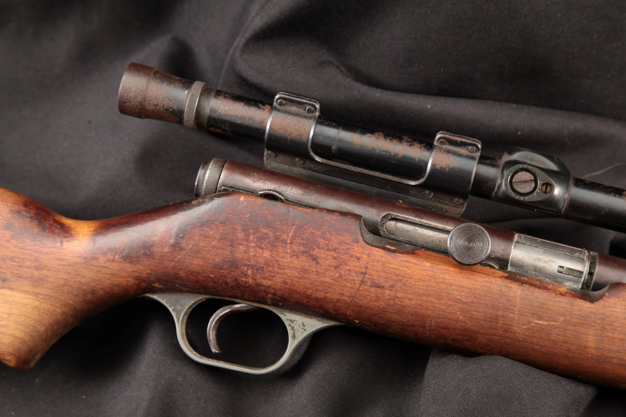 Stevens Springfield Model 87A Gill Rifle (Savage Model 6B), Blue 22 ½ ...
