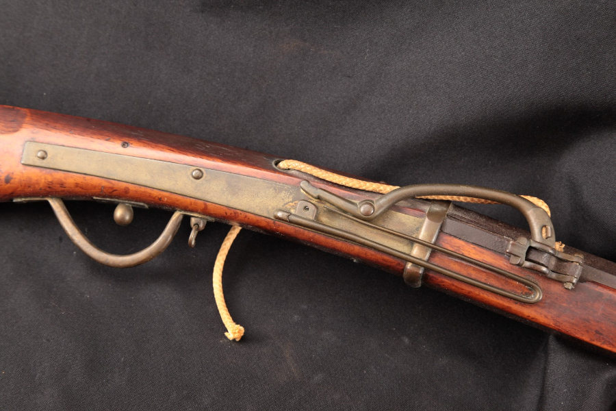 Japanese Tanegashima Matchlock Musket .57 Cal (5 Monme) Octagon 31 ½ ...