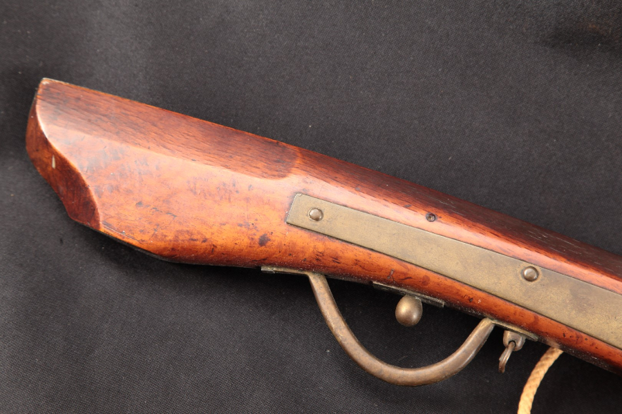 Japanese Tanegashima Matchlock Musket .57 Cal (5 Monme) Octagon 31 ½ ...