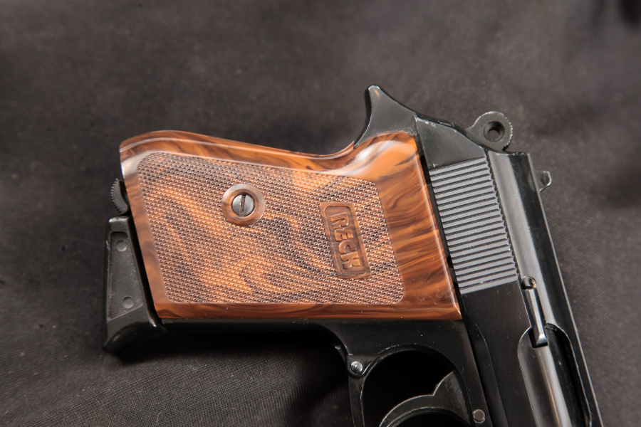 Reck West Germany Ppk Copy, Black 3.25" Semi Automatic 8mm K Blank Semi ...