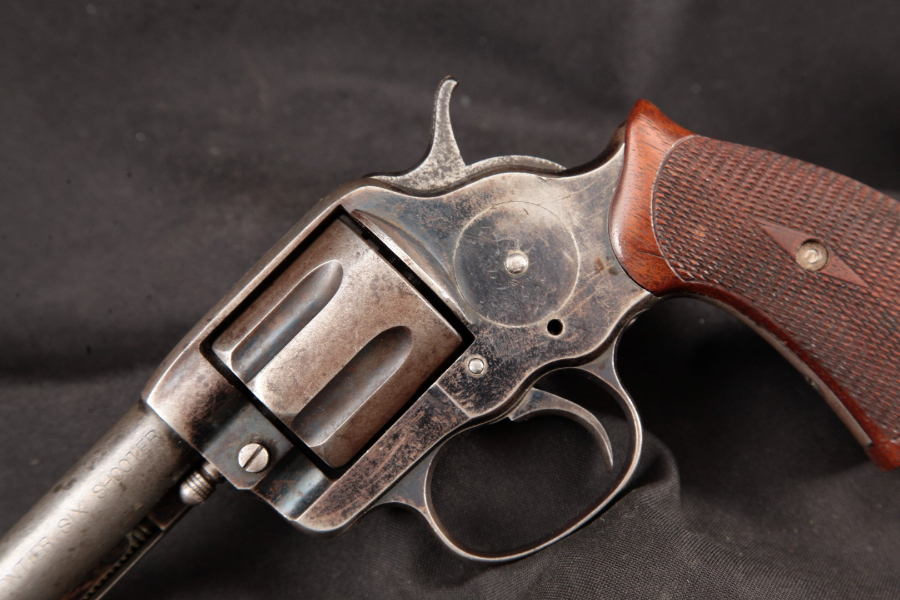 Colt Da Frontier Model Of 1878, Gunsmith Special, Blue 7 Double Action ...
