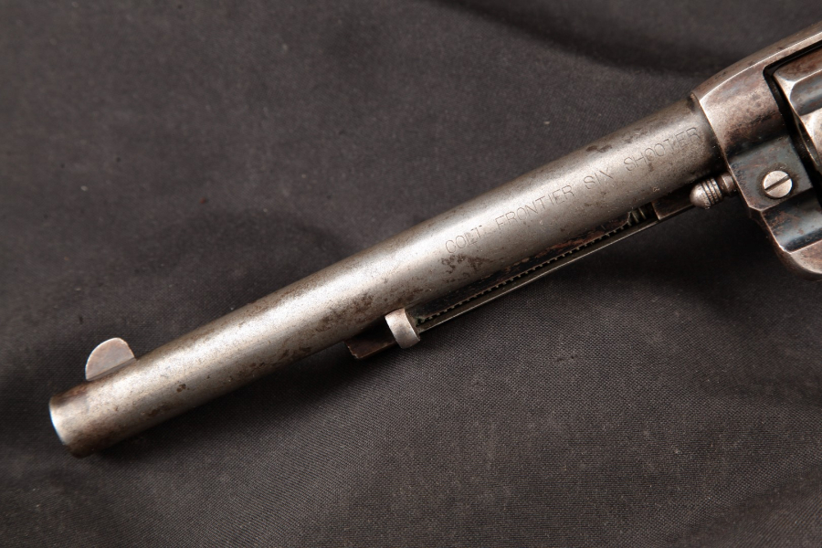 Colt Da Frontier Model Of 1878, Gunsmith Special, Blue 7 Double Action ...