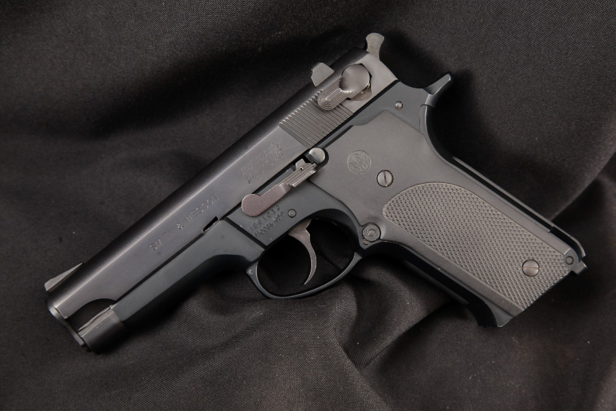 Smith & Wesson S&W Model 459, Blued Steel & Black Alloy, 4", Sa/Da Semi ...