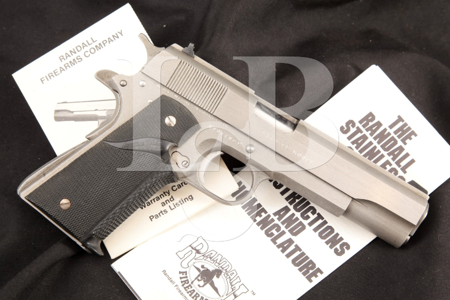 Randall A121 Service Model / Combat Model, Stainless 5" Semi Automatic ...