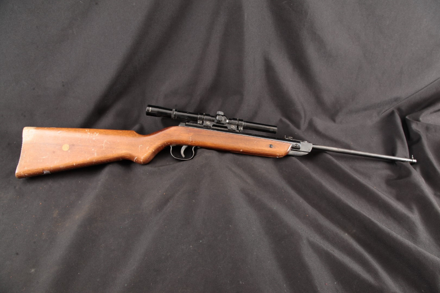 Hy-Score Model 806, .177" Cal, 14" Barrel, Spring Powered Pellet Rifle ...