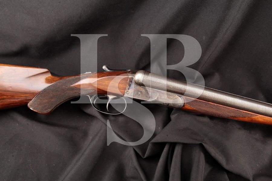 Colt Model 1883 Hammerless, Damascus & Case Colored 32" Side By Side ...