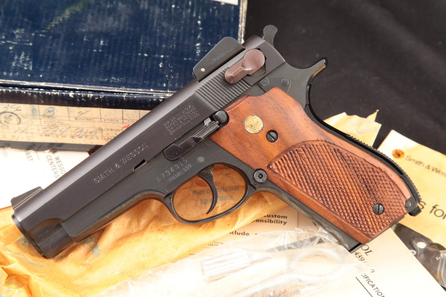 Smith & Wesson S&W Model 539, Blue 4" Da/Sa Semi-Automatic Pistol, Box ...
