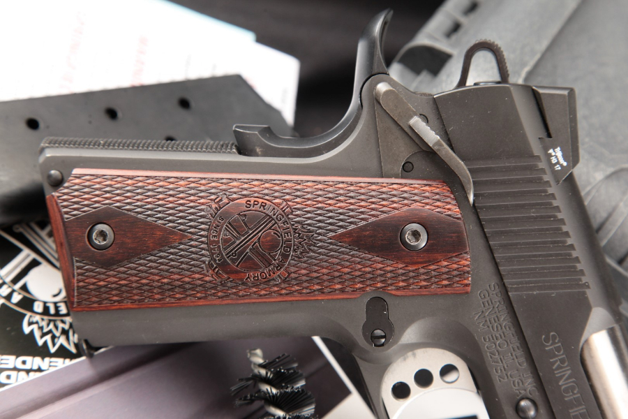 Springfield Armory Model 1911-A1 Loaded Px9109lca, Parkerized 5" Sa ...