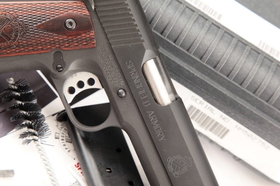 Springfield Armory Model 1911-A1 Loaded Px9109lca, Parkerized 5" Sa ...