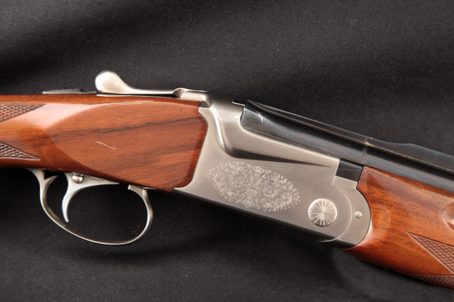 Skb Model 585, Blue & Stainless 30" O/U Over/Under Double Barreled ...