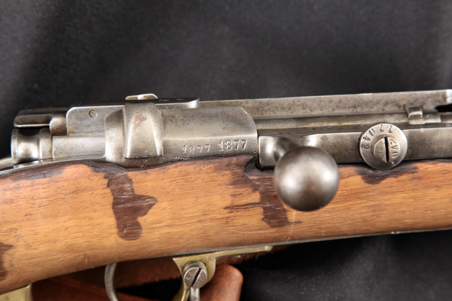 Amberg Model 1871, Sling, Rare German M71 Mauser, Blue 33 ½” Military ...