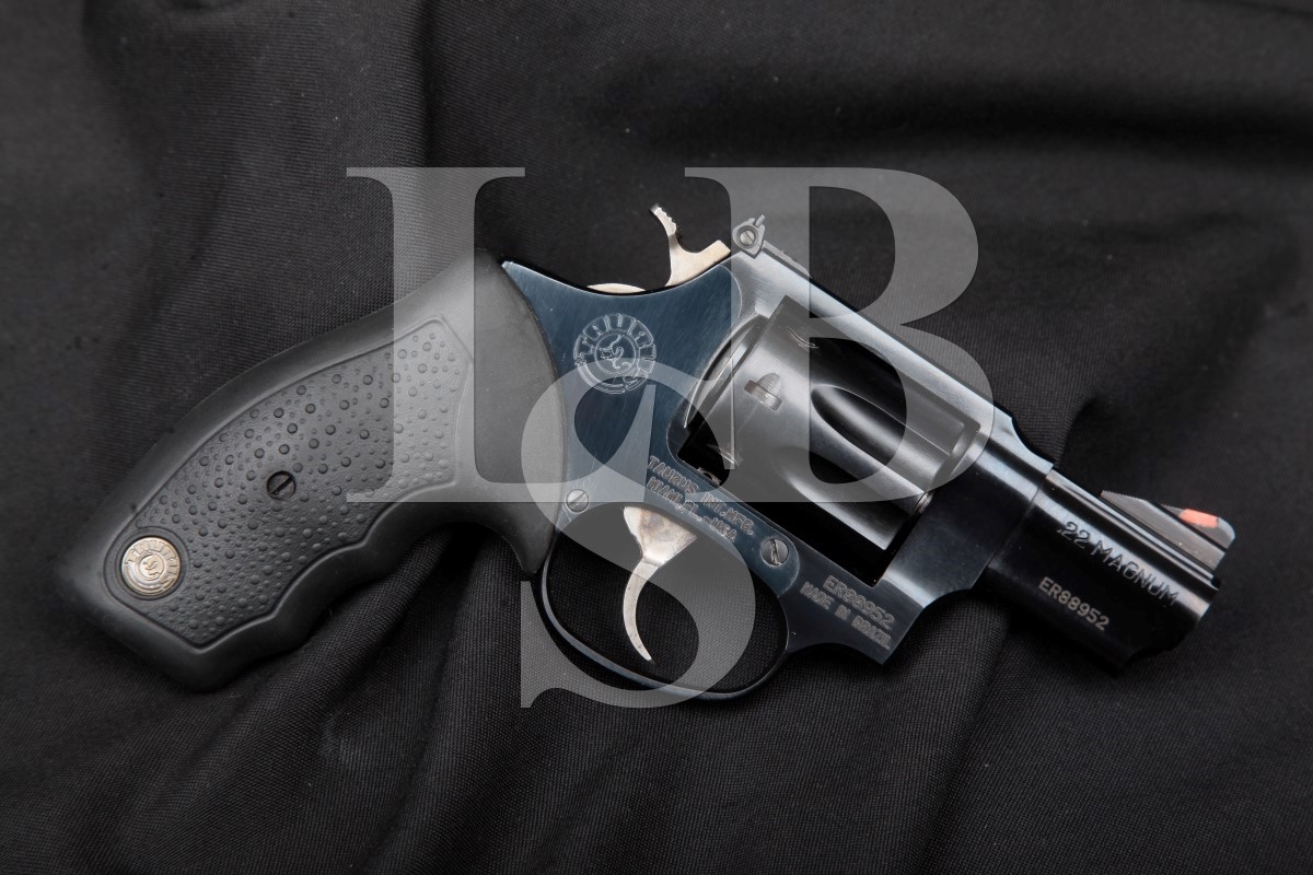 Taurus Model 941 B2, Blue 2" 8-Shot Sa/Da Double-Action Revolver, Mfd ...