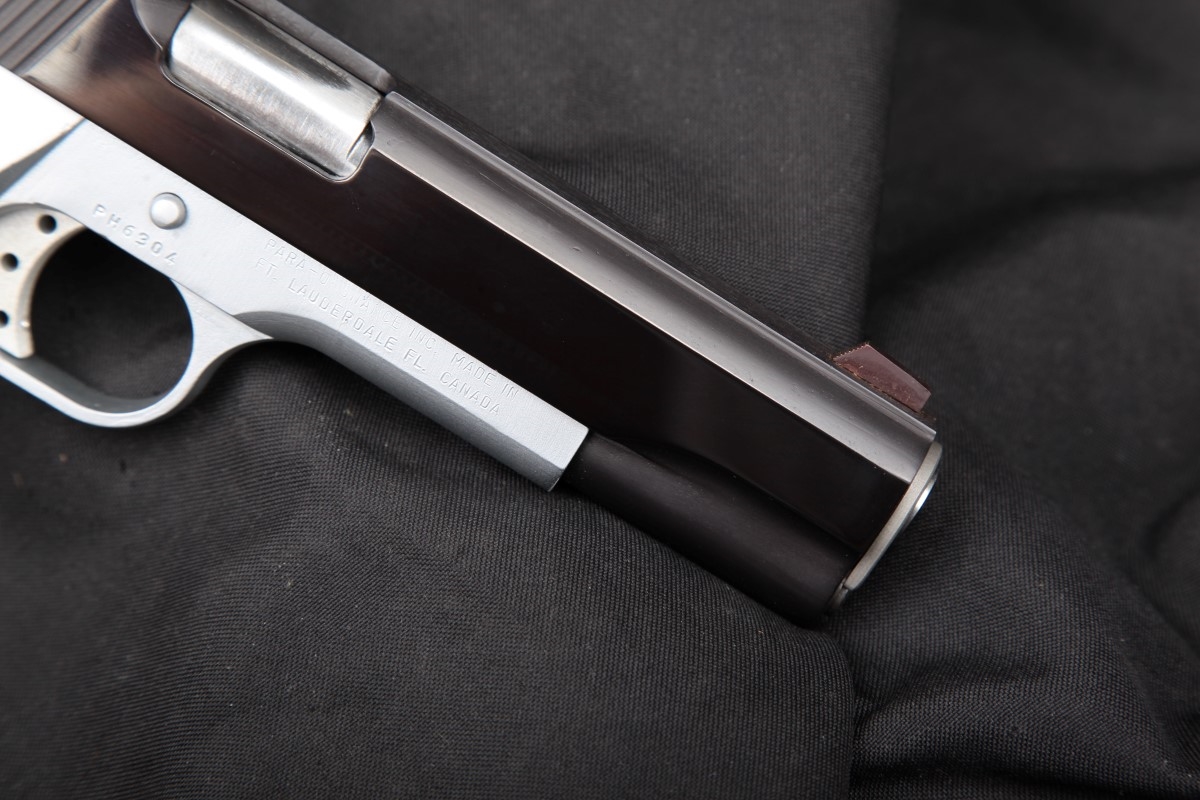 Para Ordnance Model P14 Frame, Colt Series `70 Slide, Blue & Stainless ...