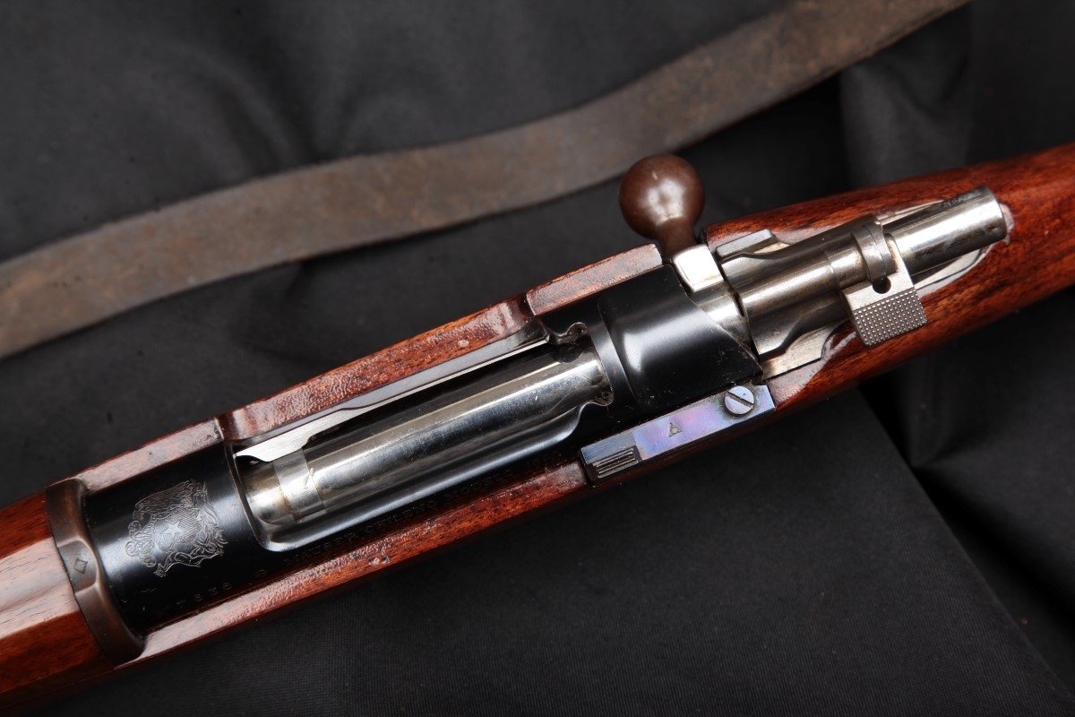 Chilean Model 1895, German Mauser, Custom Mannlicher Stock, Blue 22 ...