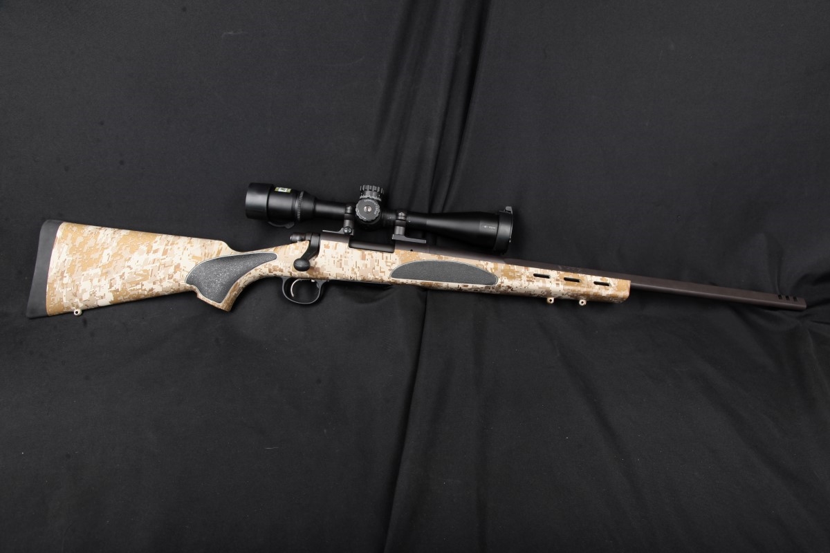 Remington Model 700 Vtr, Matte-Blue & Digicam 22" Bolt-Action Rifle ...