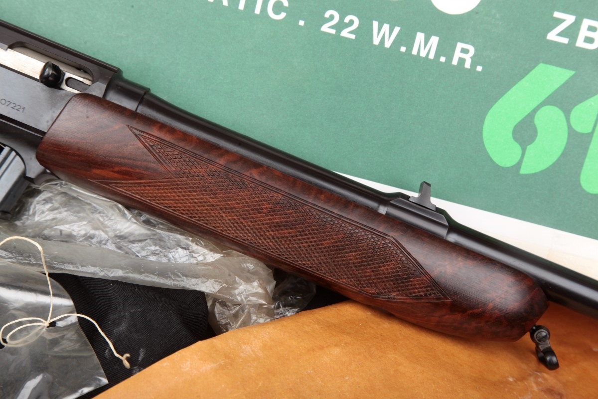 Cz-Brno Model Zkm-611, Blue 20 1/2" Semi-Automatic Takedown Rifle, Box ...