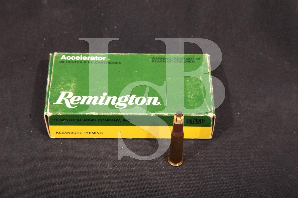 Full Correct Box 20 Rds. Remington .30-30 Accelerator 55 gr. S.P. Cartridge