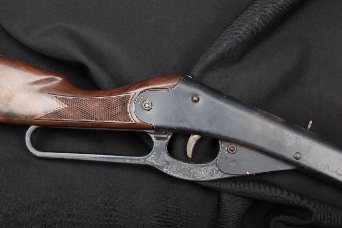 Daisy Number 960 "Old Trusty" Training Rifle, Lever Action, Pop-Gun For ...