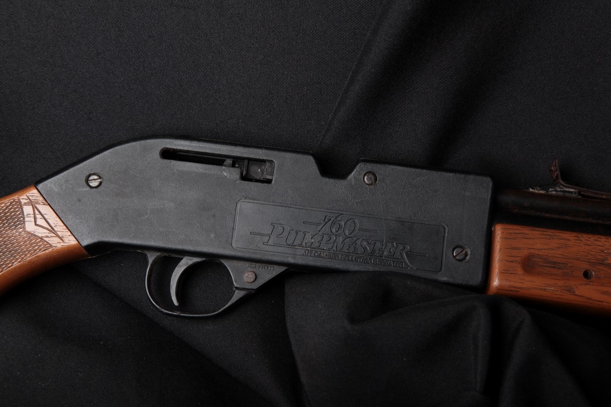 Crosman Model 760 Pumpmaster .177" Caliber Pellet Rifle / Bb Repeater ...