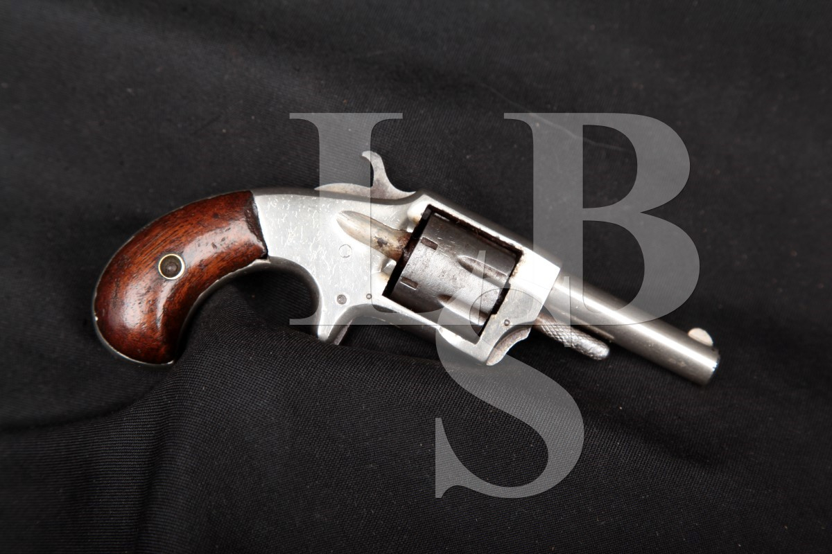 Iver Johnson Defender Pocket Pistol, Nickel, Gunsmith Special, 2 1/8 ...