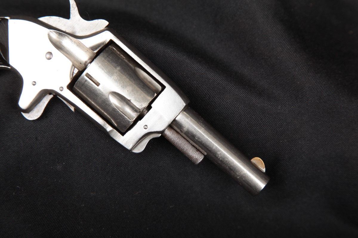 Iver Johnson Defender 89 Pocket Pistol, Nickel, 2 7/16 Single Action ...