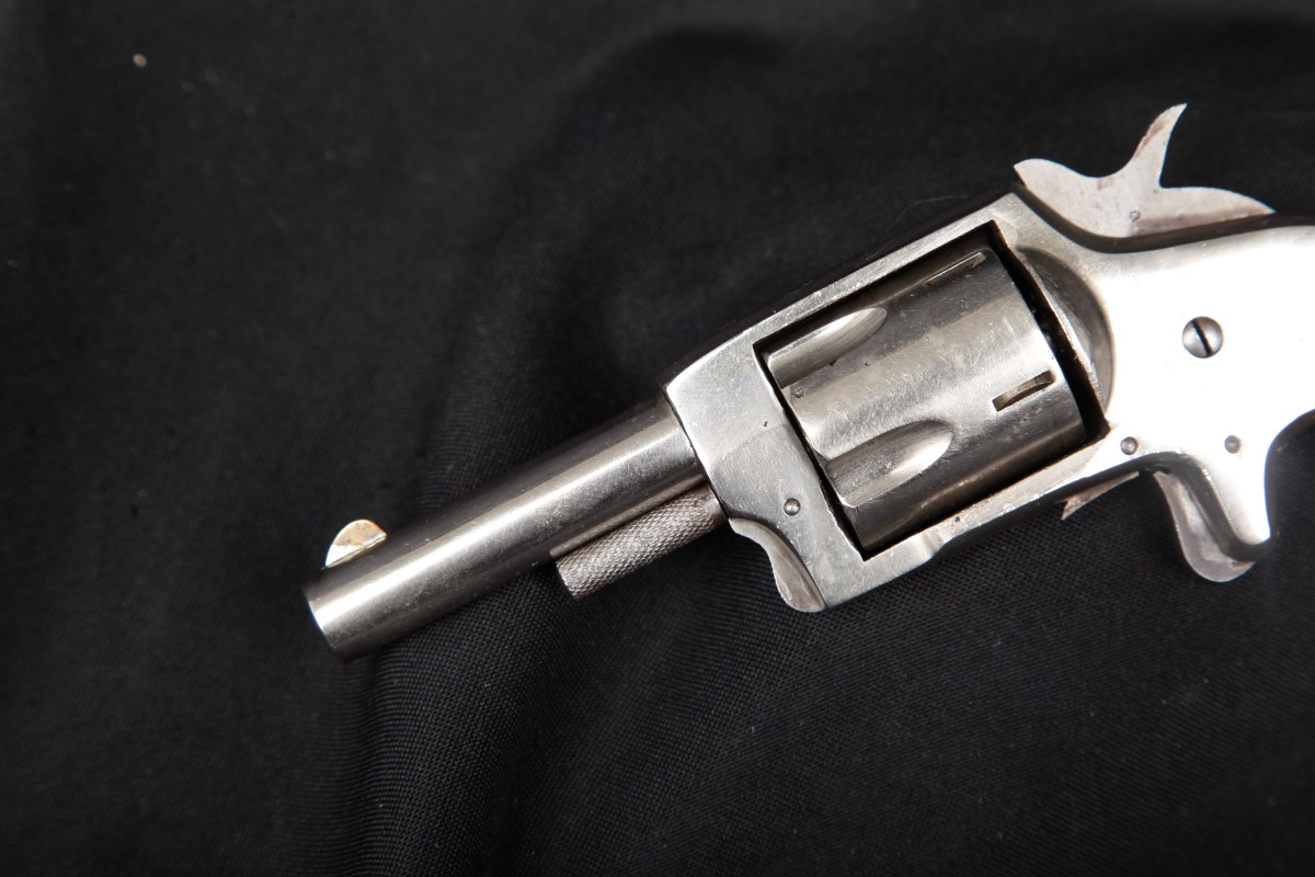 Iver Johnson Defender 89 Pocket Pistol, Nickel, 2 7/16 Single Action ...