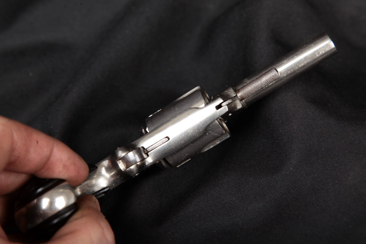 Iver Johnson Defender 89 Pocket Pistol, Nickel, 2 7/16 Single Action ...