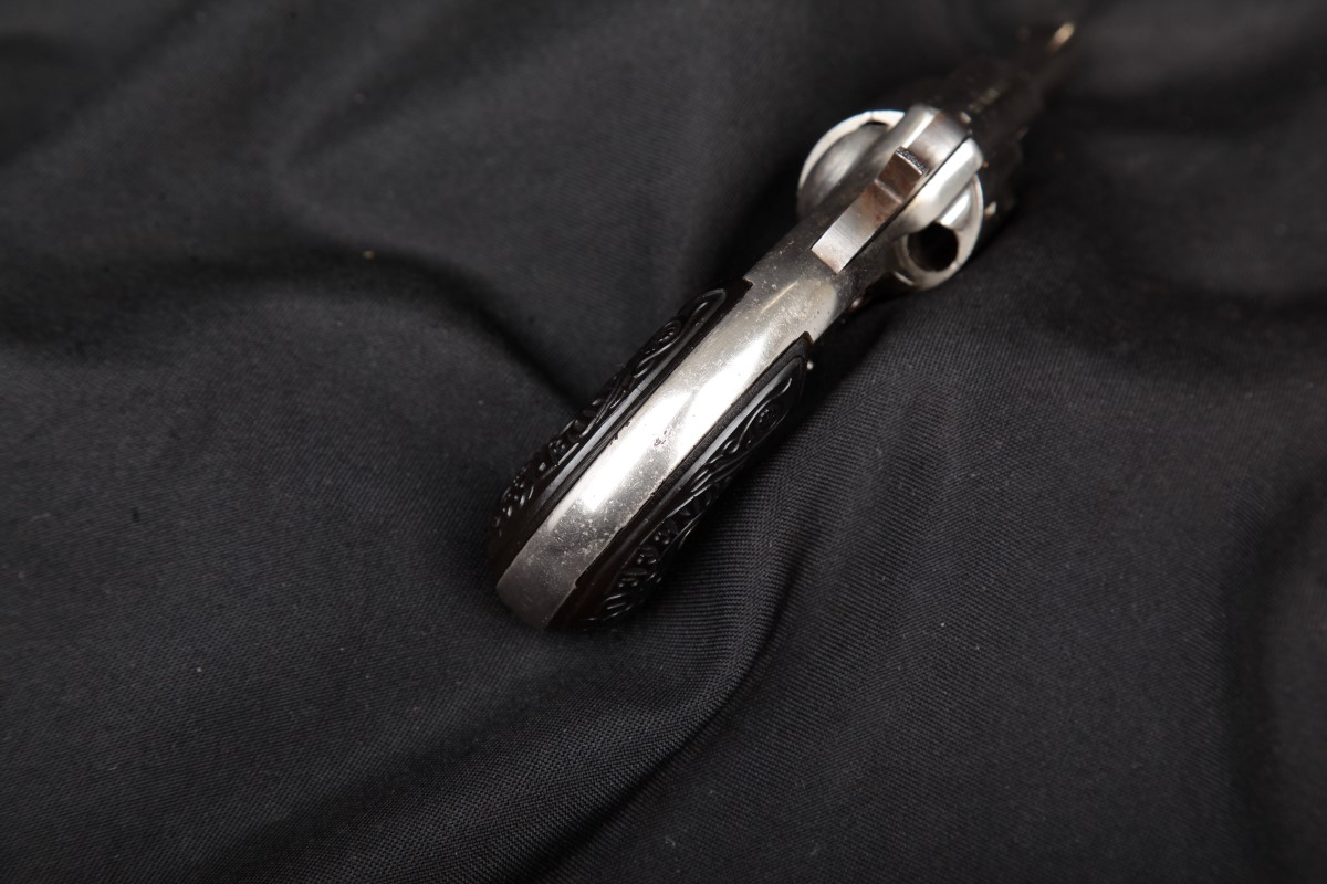 Iver Johnson Defender 89 Pocket Pistol, Nickel, 2 7/16 Single Action ...