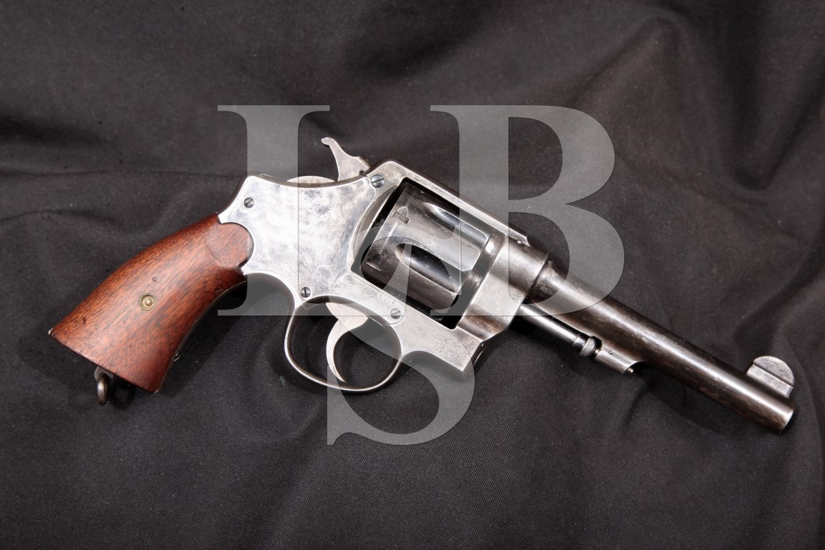 Smith & Wesson S&W .45 Hand Ejector U.S. Army Model 1917 Us Marked Early, Blue 5 1/2" Sa/Da ...