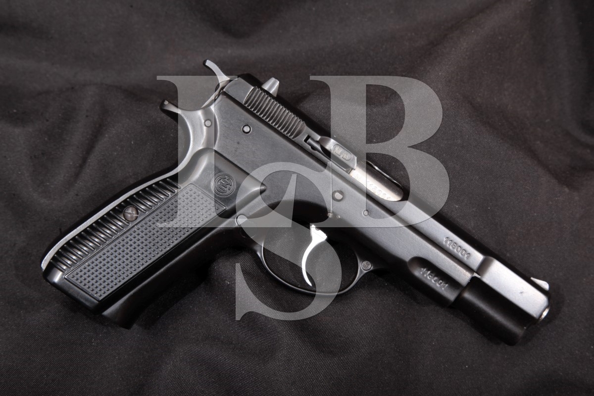 Cz Model 75 No Suffix, Matte Blue 4.6" Sa/Da Semi-Automatic Pistol, Mfd ...