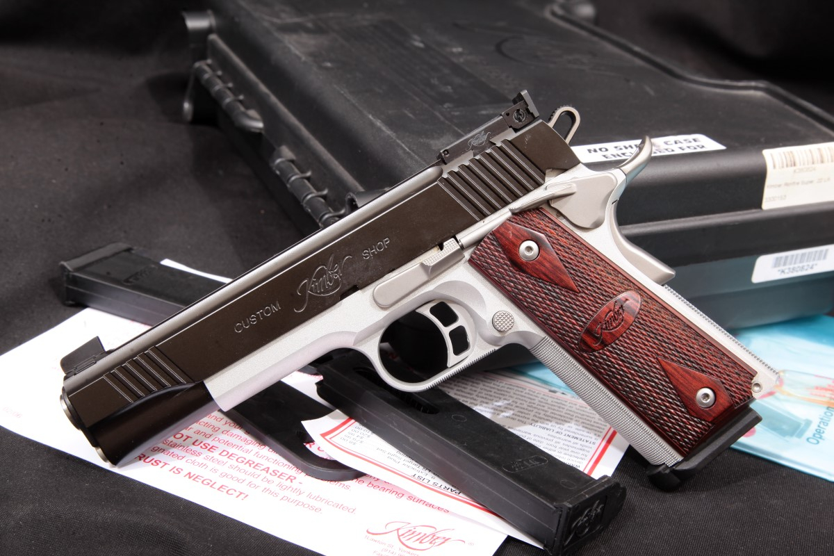 Kimber Model Rimfire Super, Black & Alloy 5" Single Action Sa Semi ...