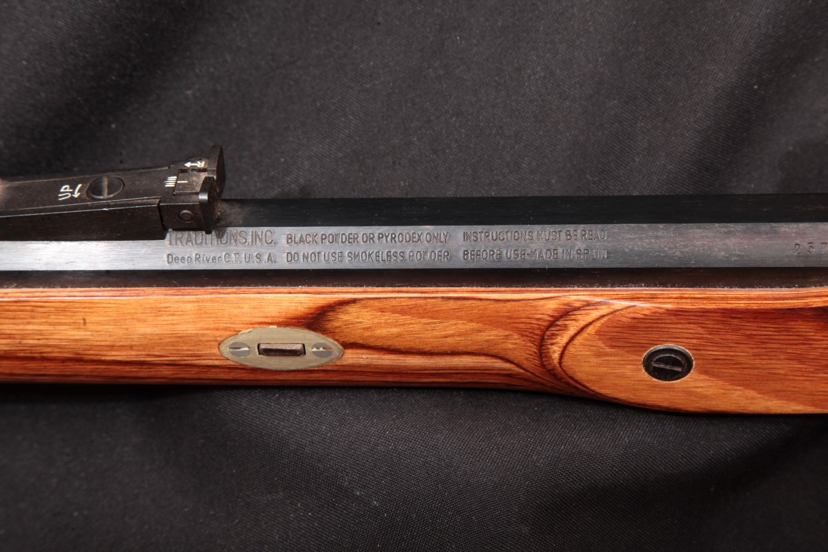 Traditions Inc. Springfield Classic Rifle, Blue & Brass 24" Percussion ...