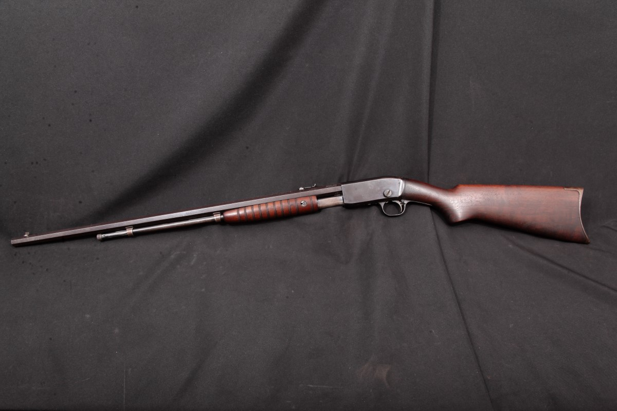 Remington Umc Model 12c 12-C, Blue 24" Octagonal Pump Action Rifle, Mfd ...