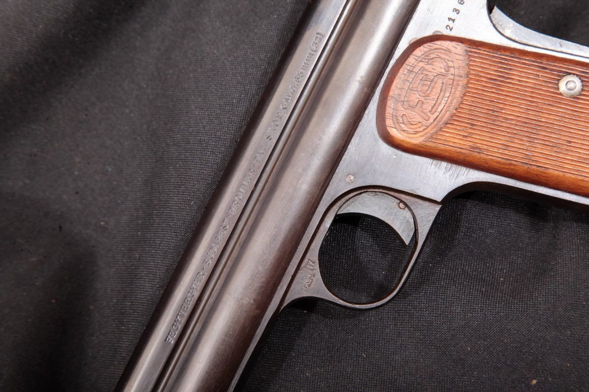 Fegyvergyar Wwi F.E.G. Model Frommer Stop, Austro-Hungarian Military ...