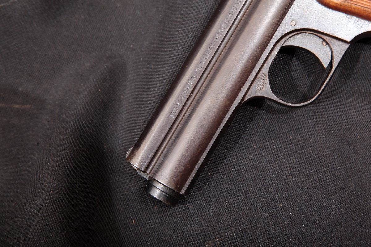 Fegyvergyar Wwi F.E.G. Model Frommer Stop, Austro-Hungarian Military ...