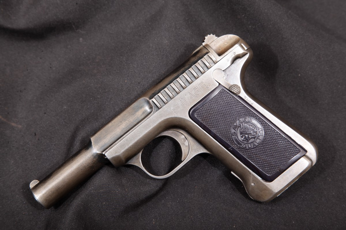Savage Model 1907 M1907-13 Modification No. 2 Pocket Automatic ...