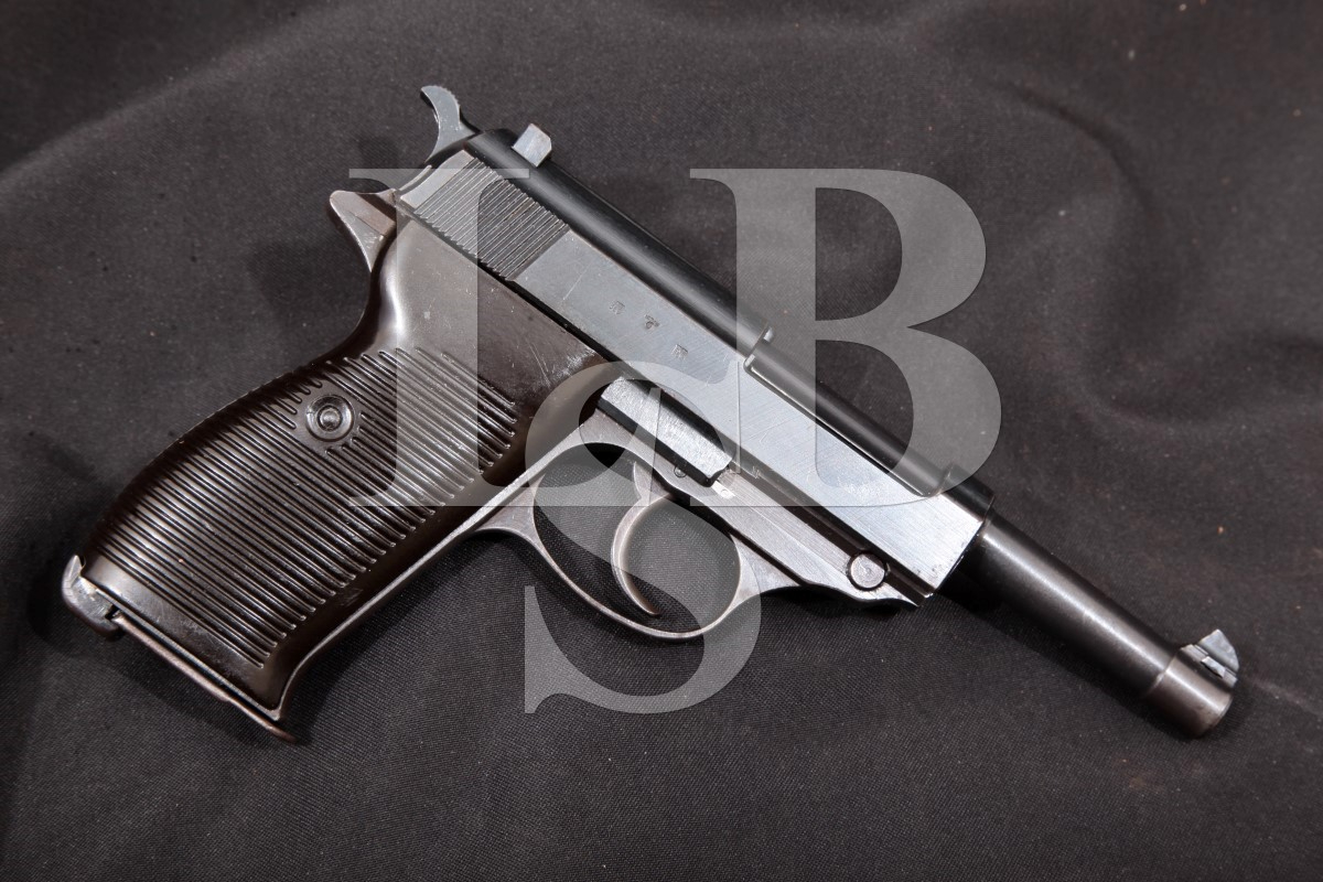 Walther Model P38 Ac-43, Blue 5 Da Semi-Automatic Pistol, Mfd 1943 C&R ...