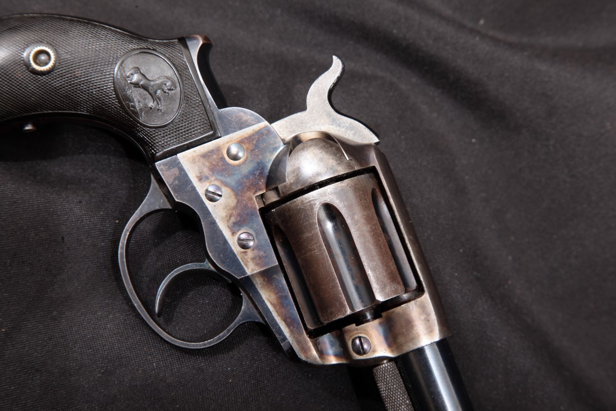 Colt Model 1877 Lightning Shopkeepers Special, Blue/Case 3 Da Double ...