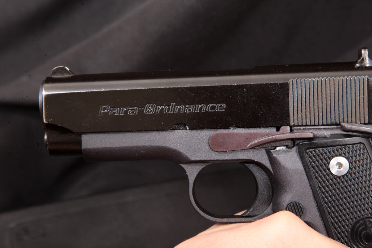 Para Ordnance Model P12-45, Bright Black/Matte Black Alloy Frame 3 5/8 ...