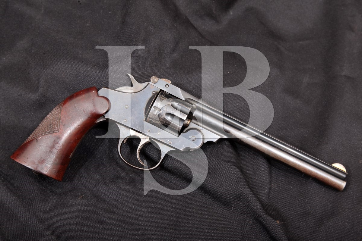 Iver Johnson Arms & Cycle Works Model 22 Supershot, Blue 6" Sa/Da ...