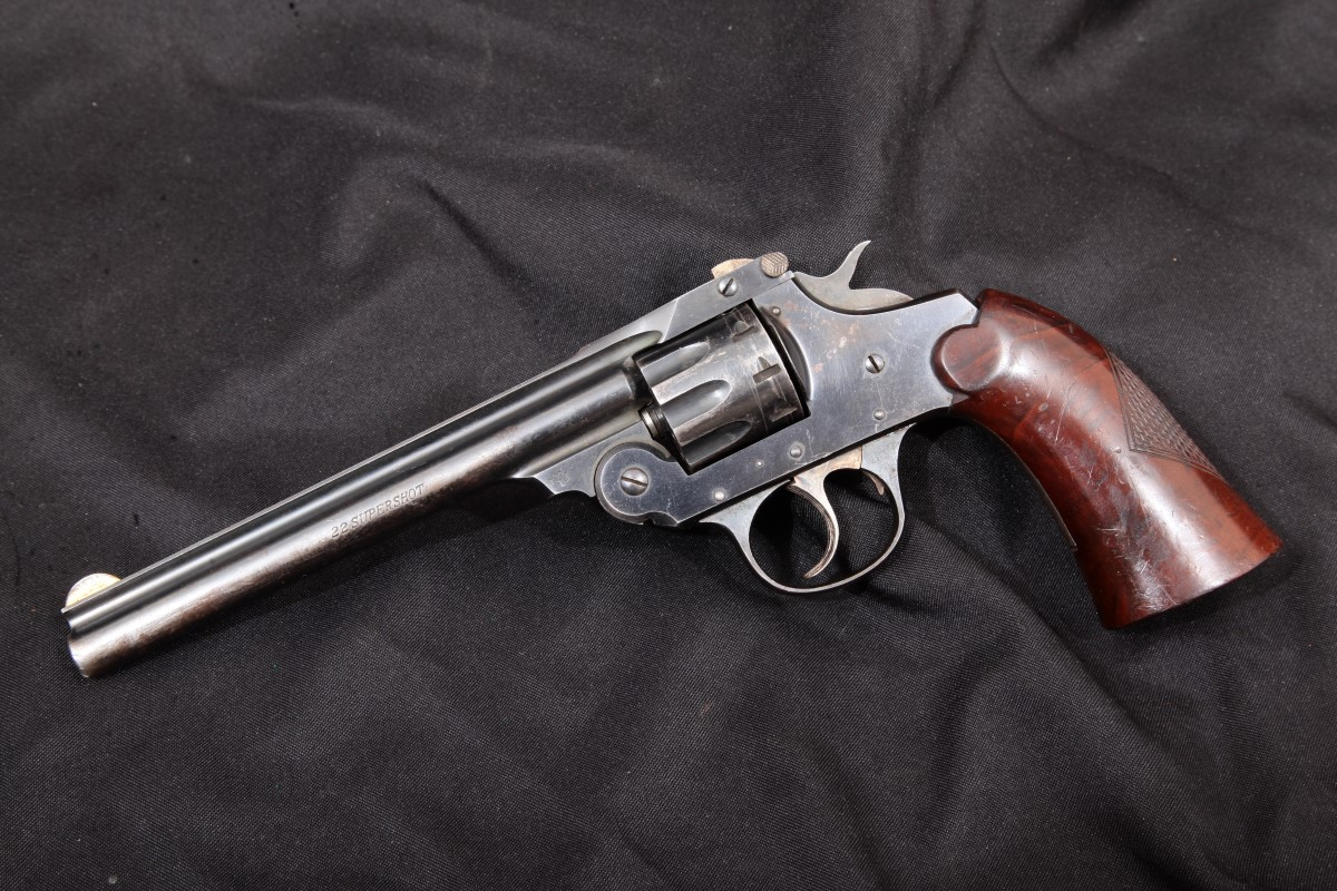 Iver Johnson Arms & Cycle Works Model 22 Supershot, Blue 6" Sa/Da ...