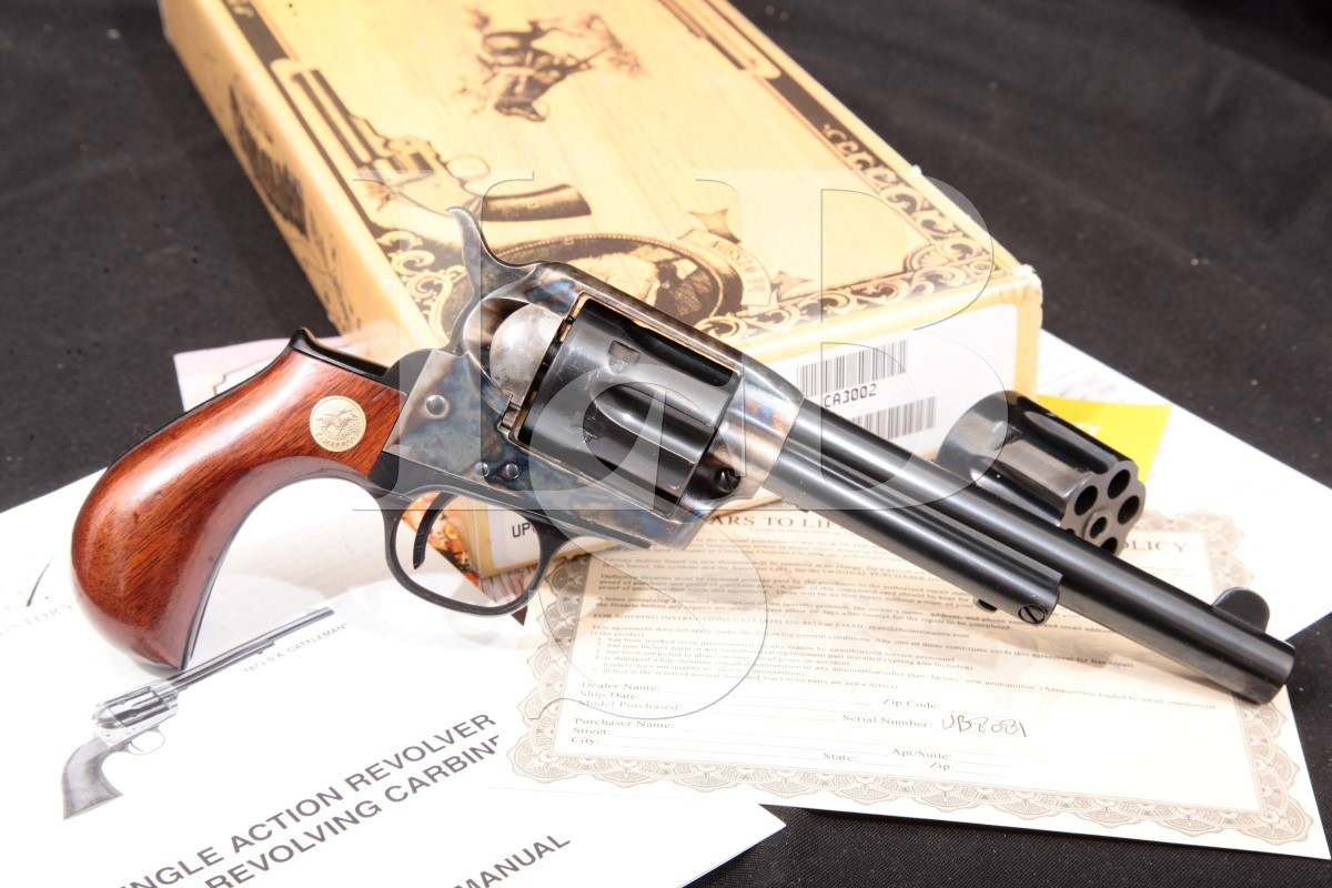 Uberti Model Lightning, Blue & Case-Color 5 1/2" Single Action Revolver ...